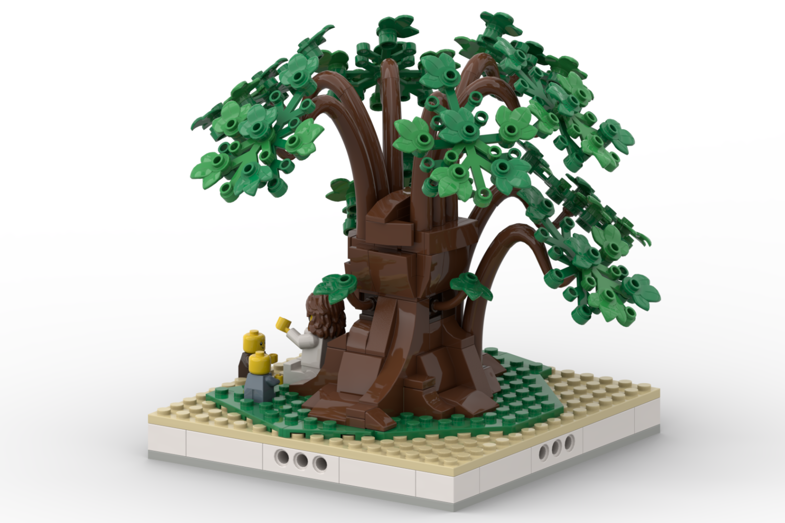 Jesus and the Children Set | Bible Story Building Set by The Word Bricks